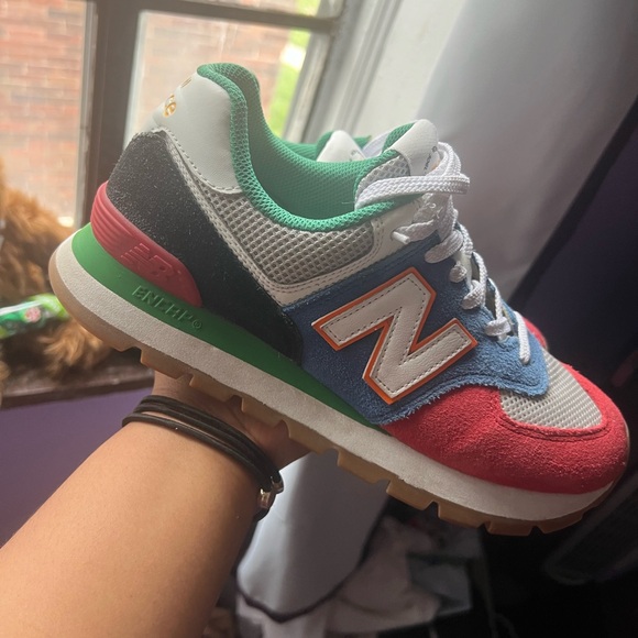 New Balance | Shoes | New Balance 574 Rugged Multicolor Sneakers | Poshmark